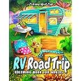 Amazon.com: RV Road Trip Coloring Book for Adults: Charming Camping ...