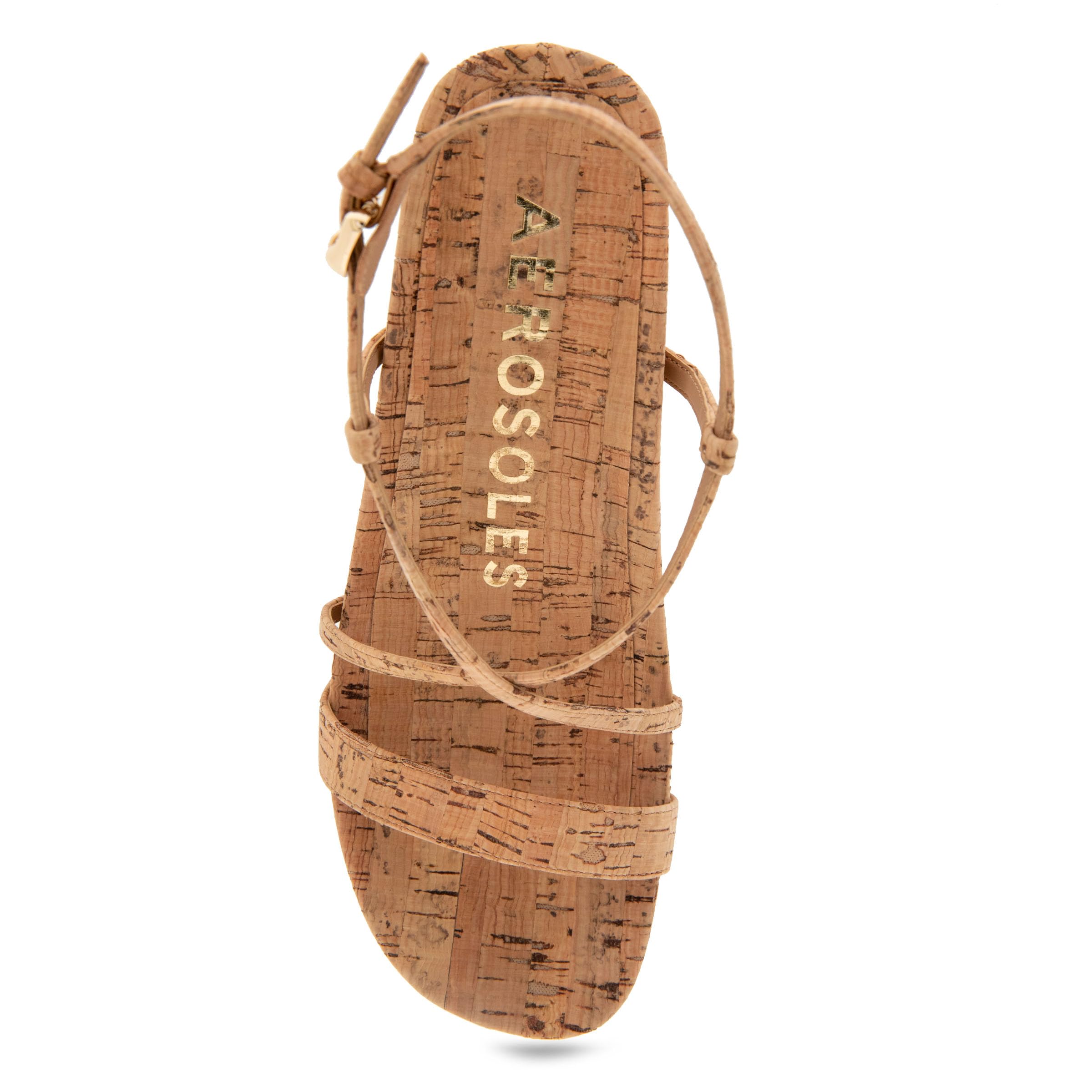 Mua AerosolesWomen's Miles Strappy Wedge Sandal, Natural Cork, 9.5M ...