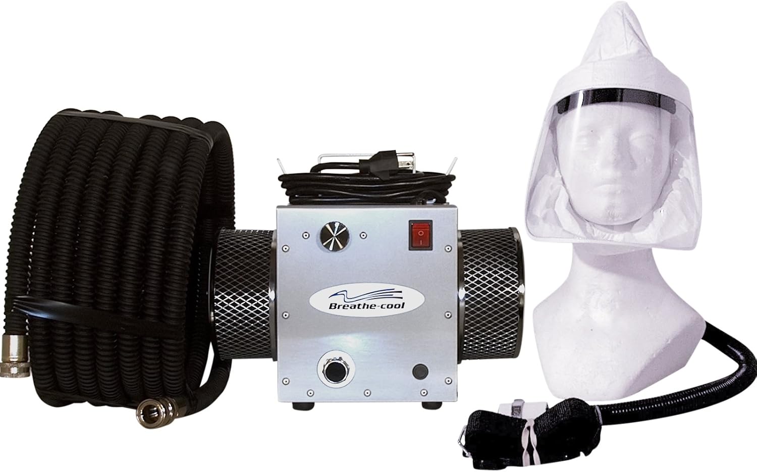 Breathecool II Supplied Air Respirator System w/tyvek facepiece - Scba ...