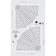 Amazon.com: Creative Grids Circle Savvy 11-3/4in x 18-1/2in Quilting ...