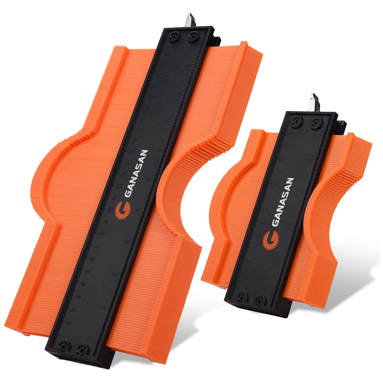 Mua Contour Gauge with Lock|10+5 Inch Construction Rulers Measure Tool ...