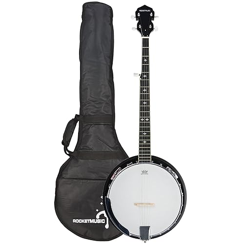 Stagg BJW24DL 5 String Western Banjo: Amazon.co.uk: Musical Instruments