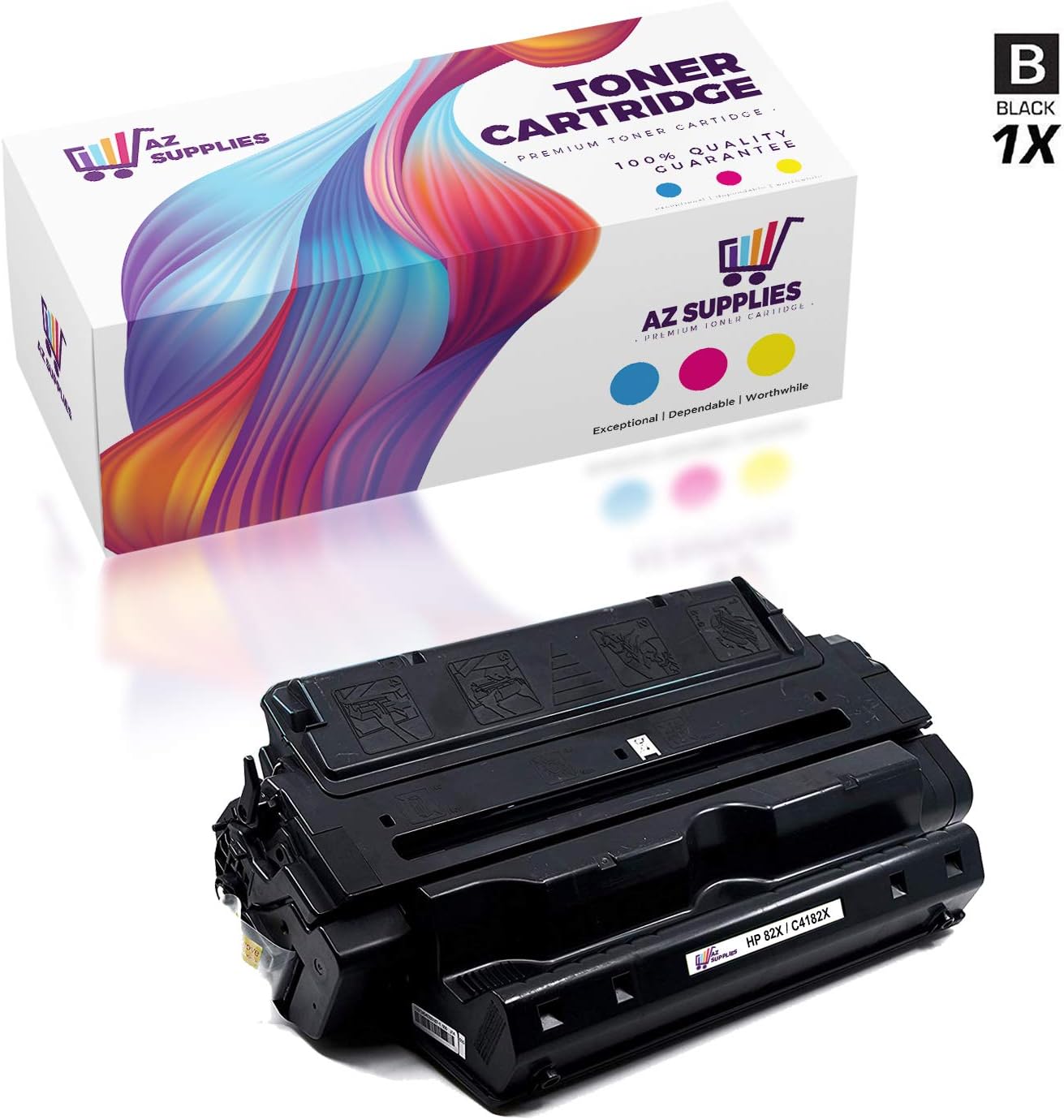 Amazon.com: AZ Compatible Toner Cartridge Replacement for HP 82X ...