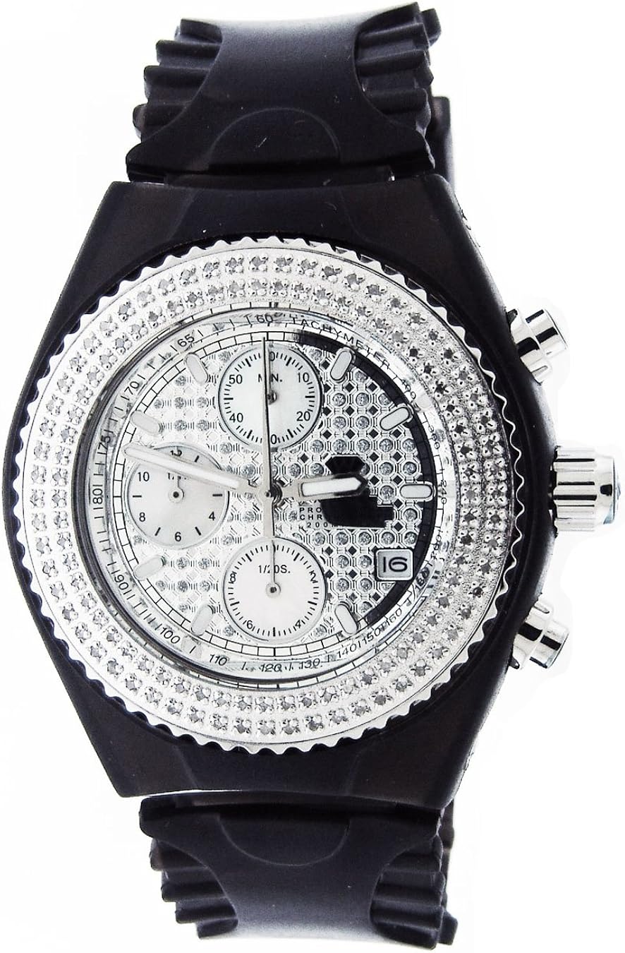 Aqua Master Sport 1.00ct Diamonds Watch Face : Amazon.co.uk: Watches