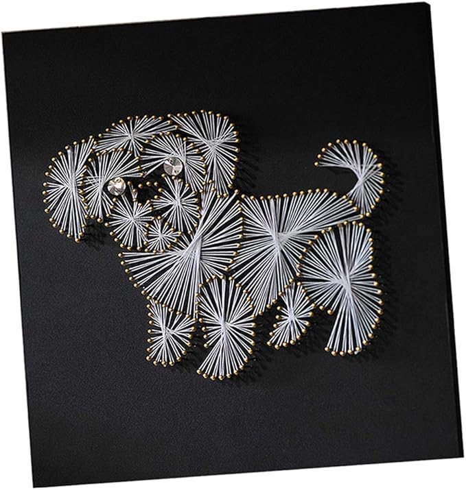 Amazon.com: LoveinDIY DIY Dog String Art Kit Includes All Supplies ...