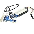 Amazon.com: Sintech PCI-E Express X1 to Dual PCI Riser Extender Card with LP Bracket and Angled ...