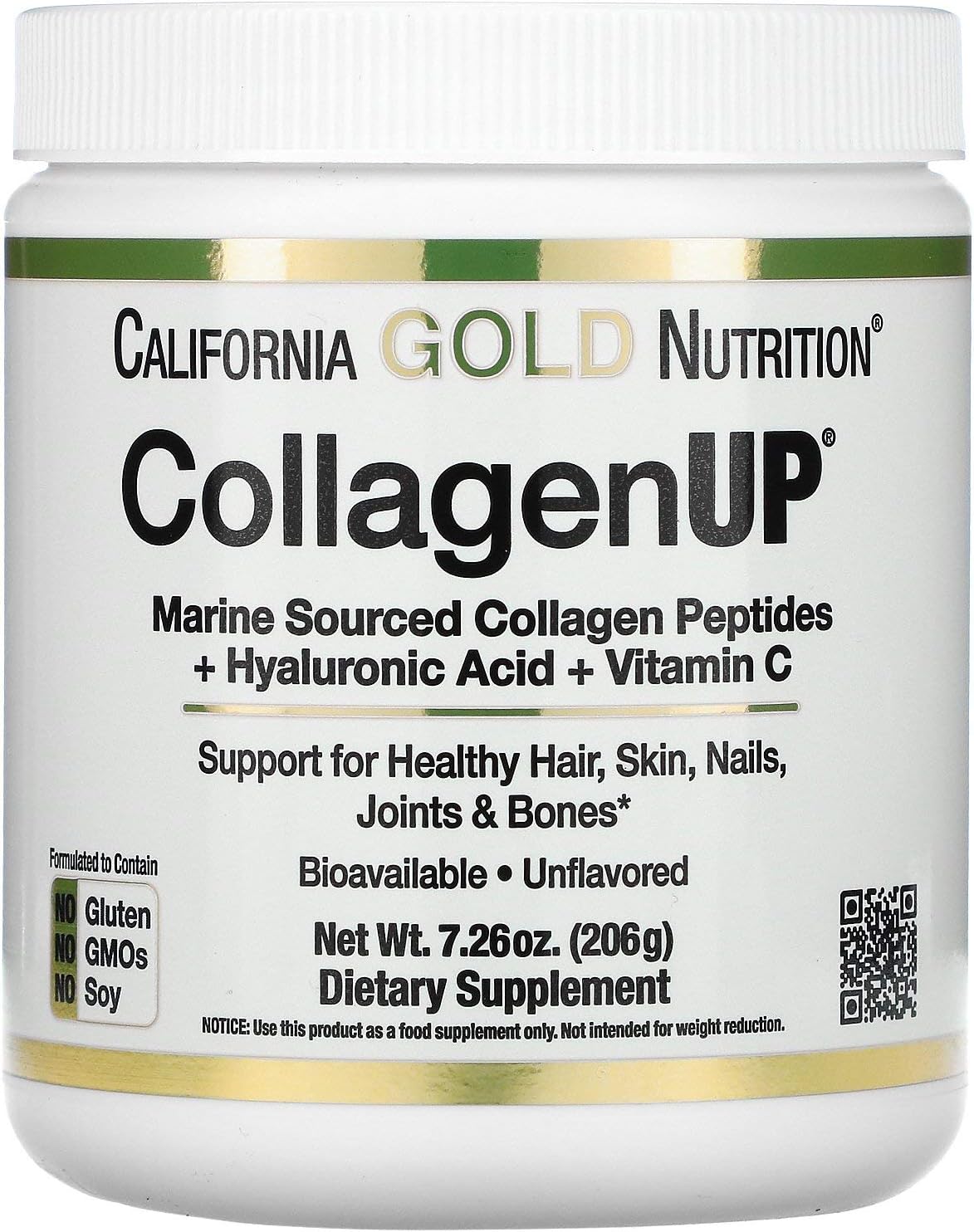 California Gold Nutrition: Collagen UP 5000 (5.000 mg): Collagen ...