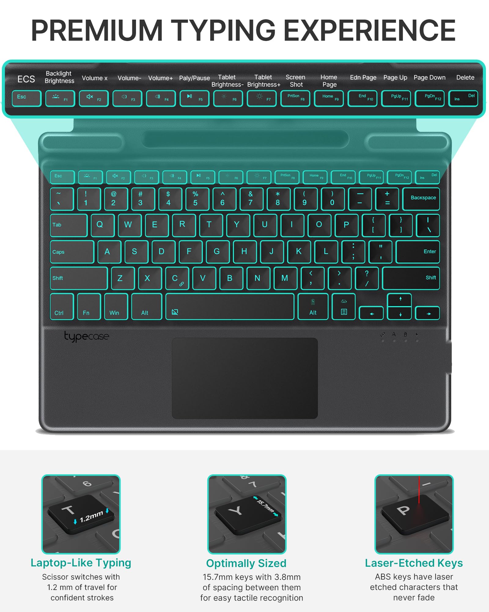 Mua typecase Surface Pro 9 Keyboard: Microsoft Type Cover for Surface ...