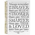 Amazon.com : Knibeo Always Remember You are Braver Than You Believe ...