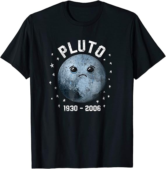 Kids Pluto Planet T Shirt - 1930 - 2006 Science Astrology Space 4 Navy ...