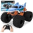 Amazon.com: Shark RC Monster Truck for Kids, 1:16 Scale 4WD Shark ...