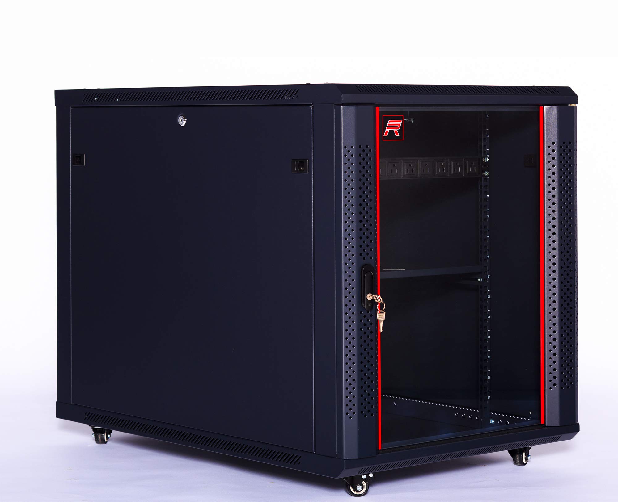 Mua 12U Server Rack Cabinet Enclosure Fully Equipped! Accessories Free ...