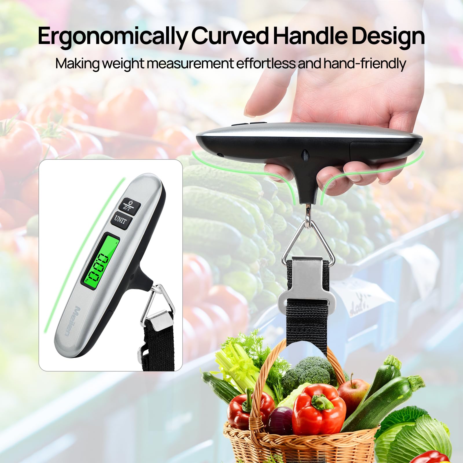 Mua Meilen Luggage Scales Digital with Hooks, Luggage Scales with ...