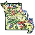 Amazon.com: Missouri Artwood State Magnet Collectible Souvenirs and ...
