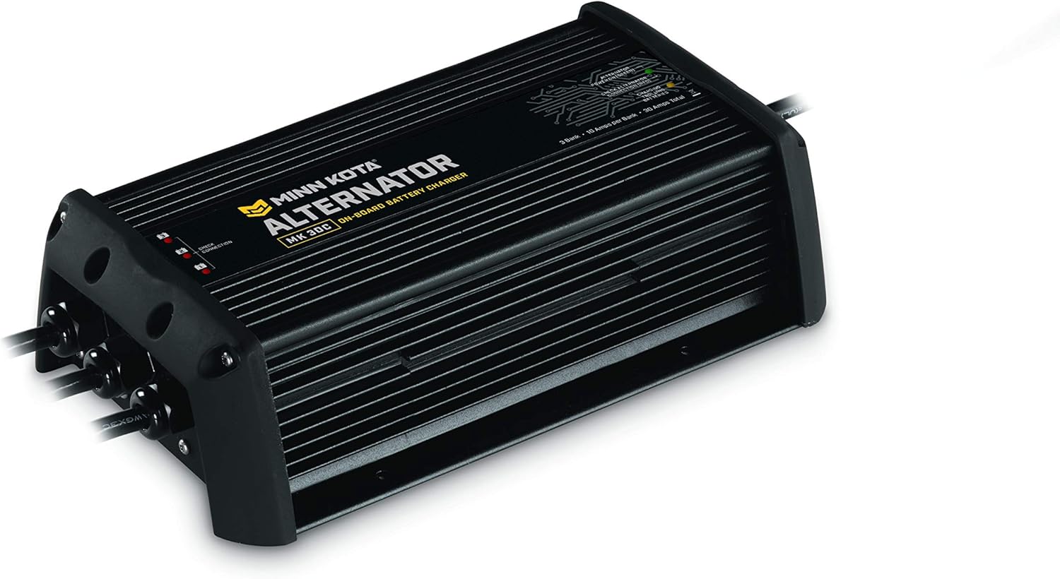 MinnKota MK-3-DC Triple Bank DC Alternator Charger, Battery Chargers ...