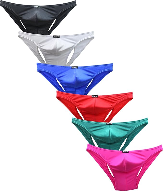 iKingsky Men's Big Pouch Jock Straps Sexy Low Rise Men Stretch ...