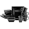 Amazon.com | over&back Dinnerware Set - Porcelain Dish Set with Dinner ...