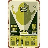 Amazon.com : MIPIADOLIM Ghostbusters Movie Poster Retro Metal Sign ...