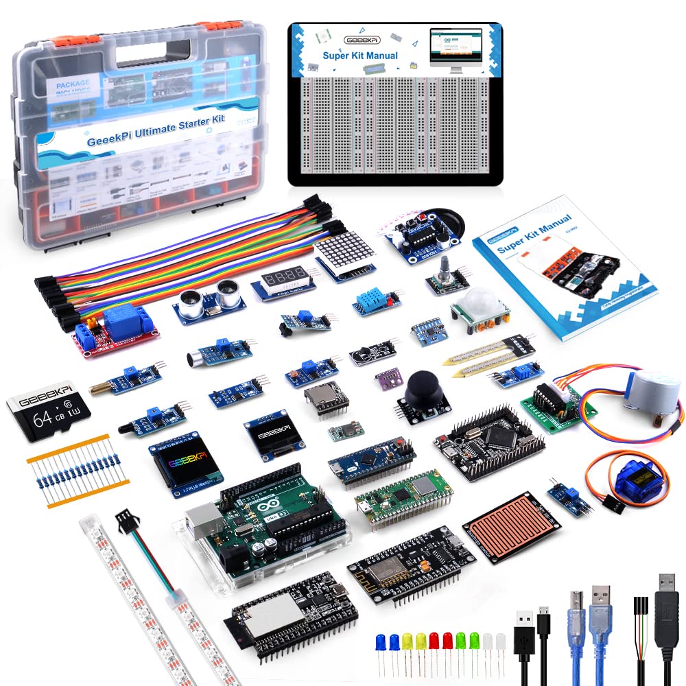 Mua Ultimate Starter Kit Comes with Raspberry Pi Pico w, UNO R3, Mega2560, ESP32-WROVER, ESP8266 ...