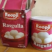 Roopji Rasgulla 1Kg: Amazon.in: Grocery & Gourmet Foods