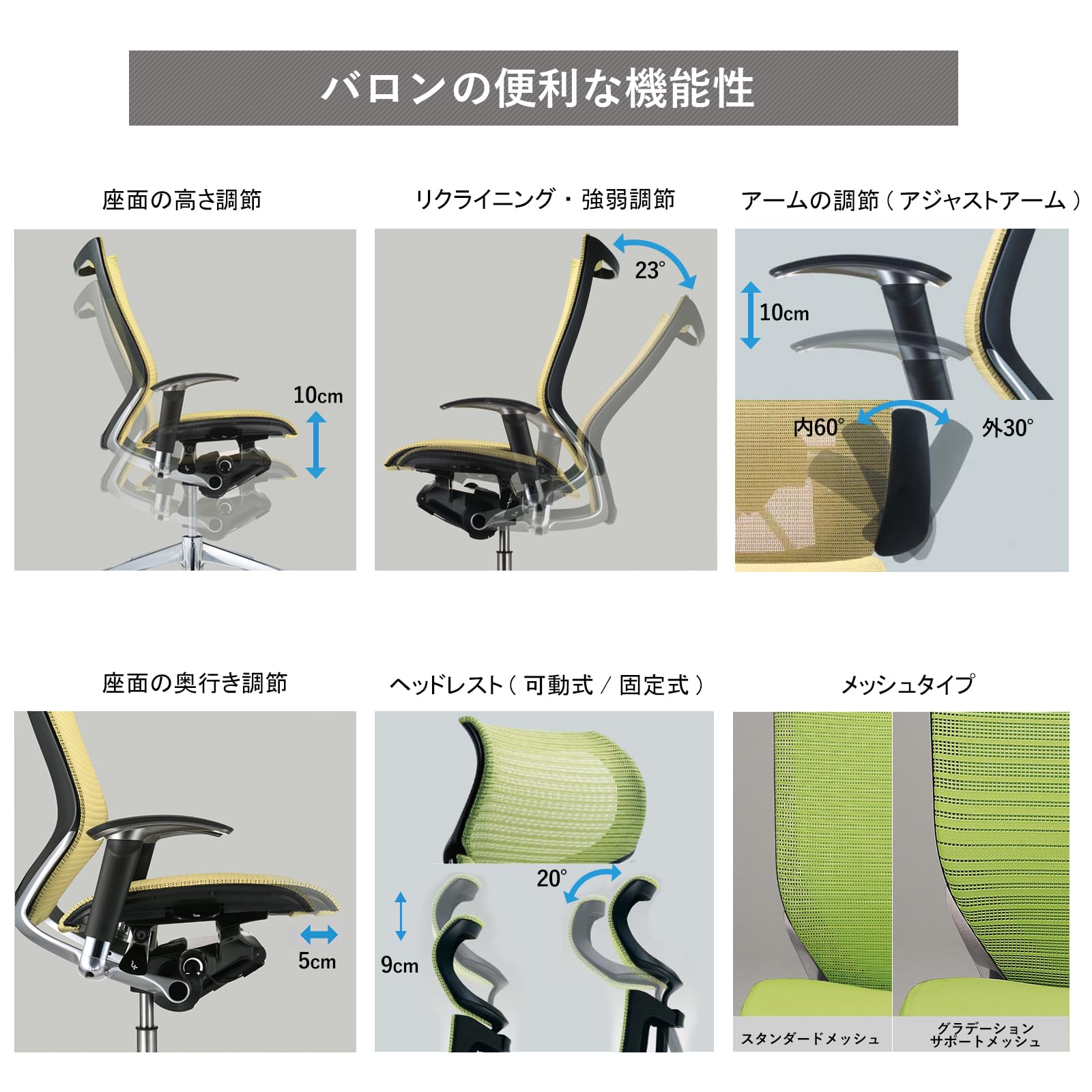 Mua Okamura CP33CZ-FDH4 Office Chair, Assembled Product, No Assembly ...