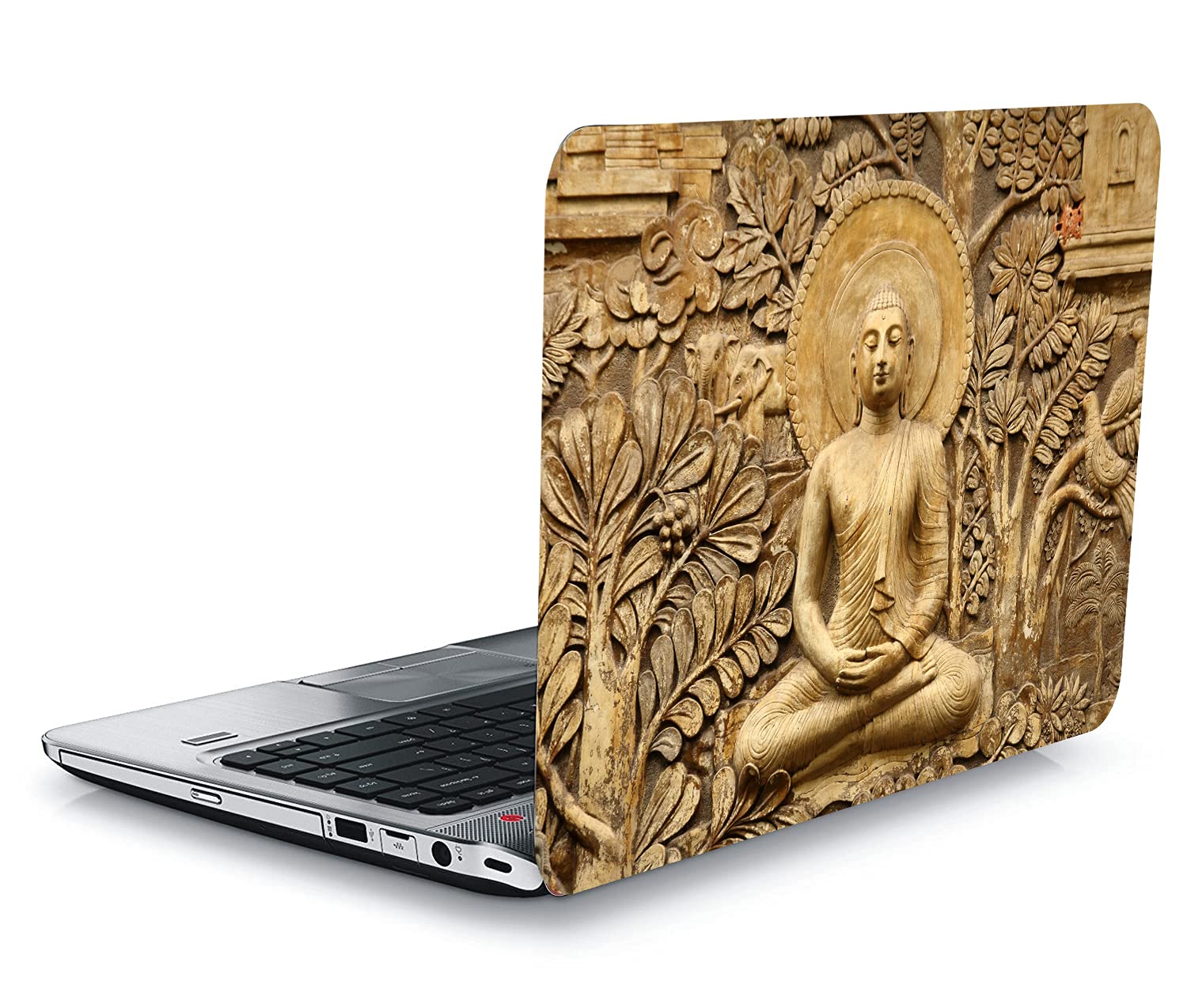 Digi2Cart Buddha 3D Laptop Skin Sticker Suitable Upto 15.5 INCH Laptop ...
