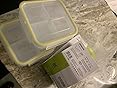 Amazon.com - Komax Biokips Foodsaver Set, Square Lunch Box Containers ...