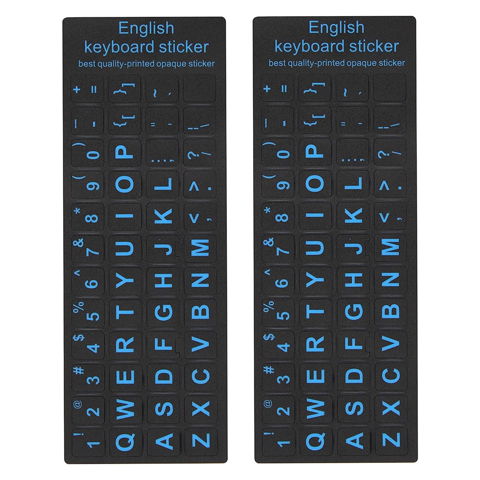 Mua 2Pcs Universal English Keyboard Stickers for PC Computer Mac Laptop ...