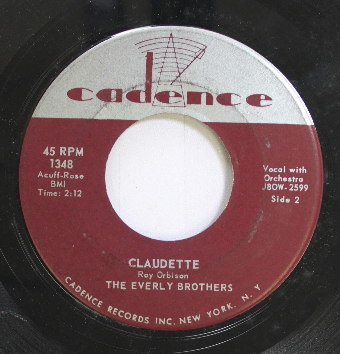 - The Everly Brothers 45 RPM Claudette / All I Have to Do is Dream ...
