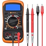 Neoteck Auto Ranging Digital Multimeter AC/DC Voltage Current Ohm ...