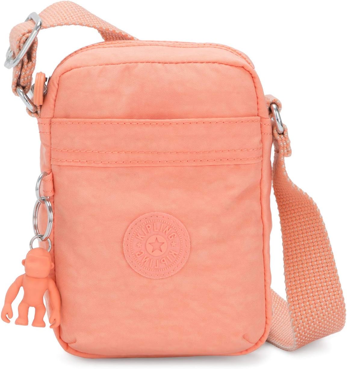 Kipling Hisa Mini Crossbody Bag, Peachy Coral: Buy Online at Best Price ...