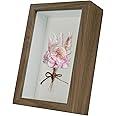 Amazon.com: 4x6 Small Shadow Box Frame Display Case with Real Glass for ...