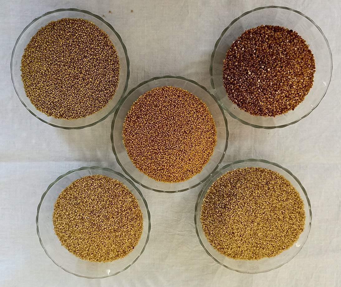 Buy OREA Brand Natural Millets 5 KG MILLET COMBO Pack, (Pure ...