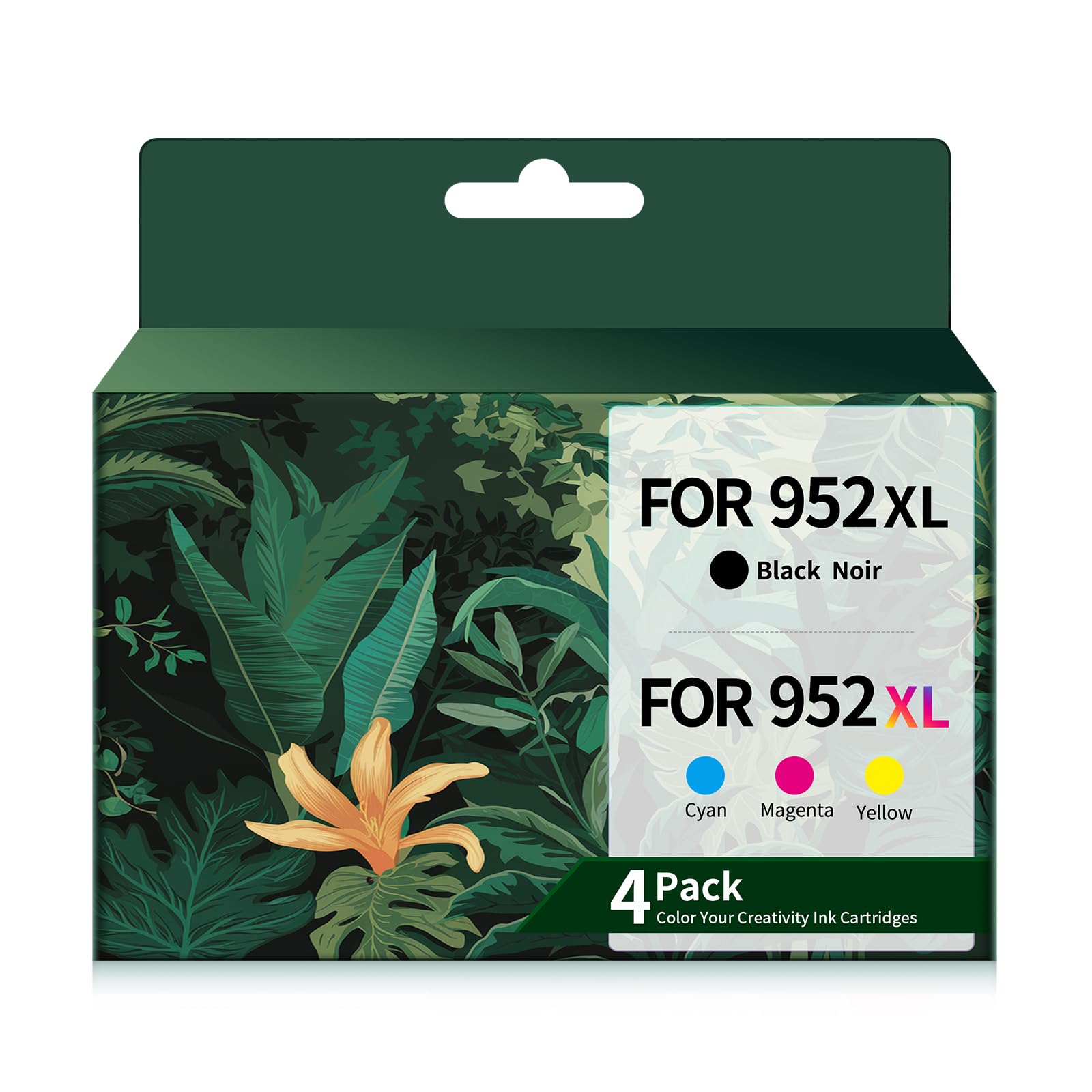 Ink Cartridges Combo Pack: 4 Packs Latest Upgrade Compatible ...