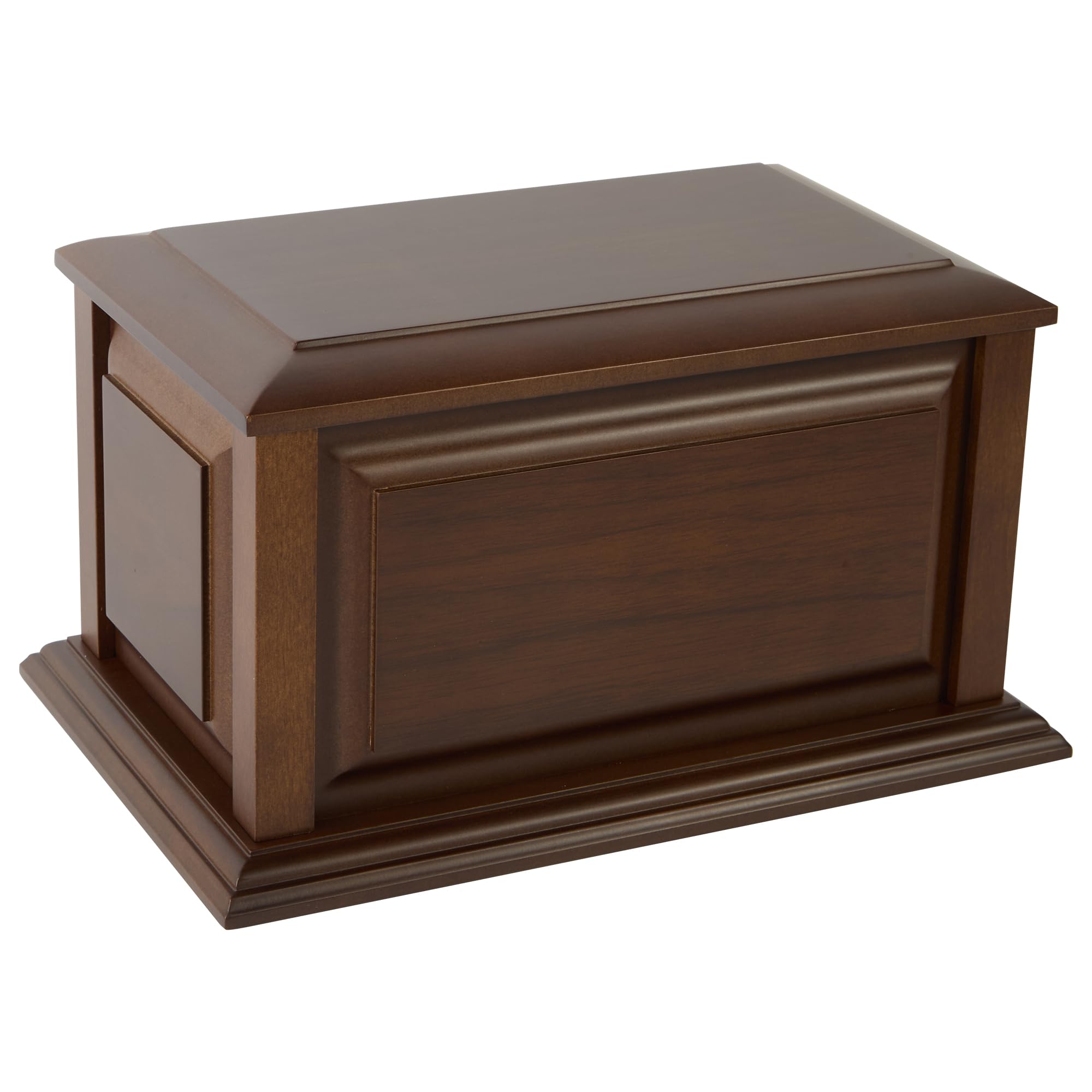WEVOIRD Handcrafted Extra Large Wooden Funeral Cremation Urn Box for ...
