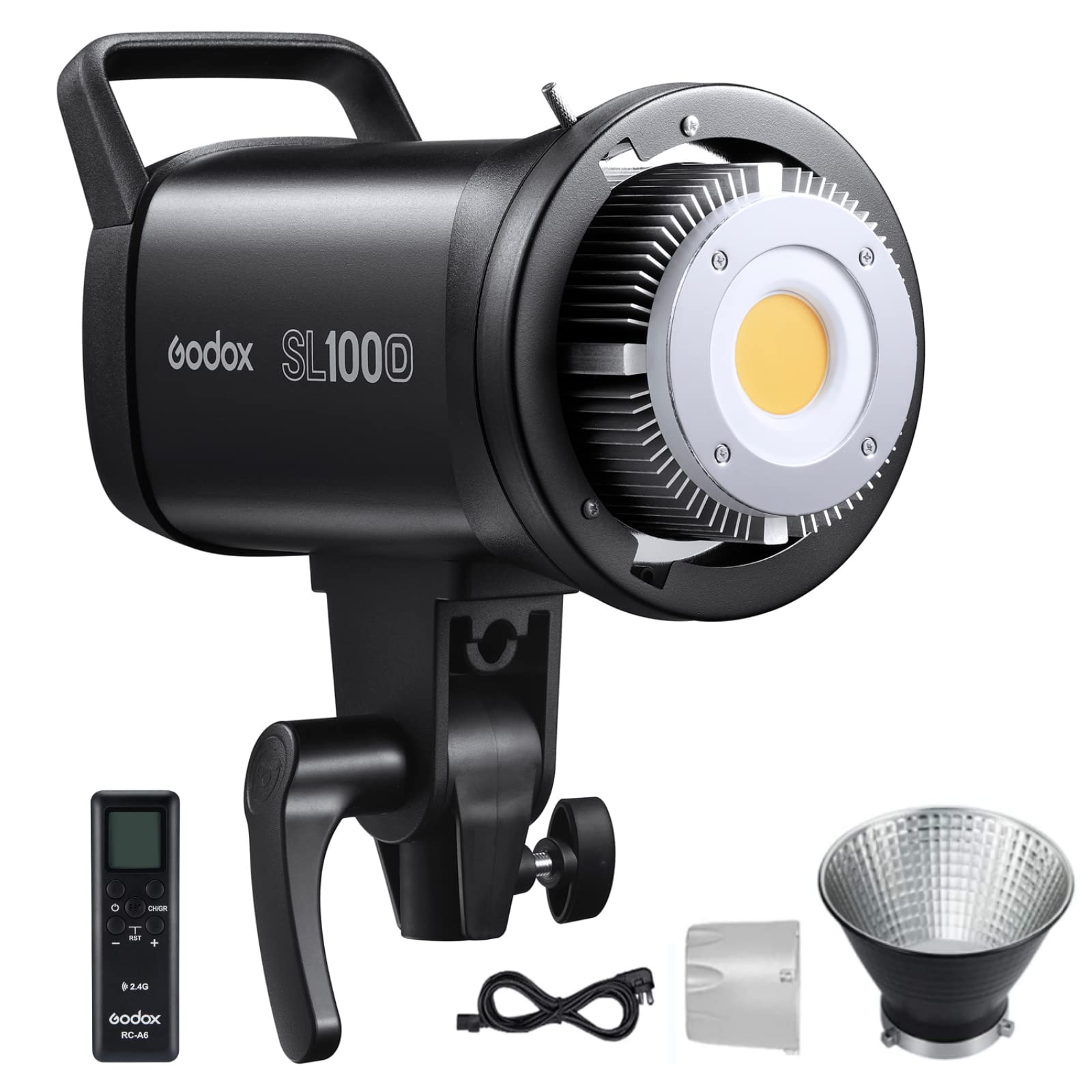 Godox SL100D Daylight LED Video Light, 100W 5600K 32100Lux @1M CRI 96 ...