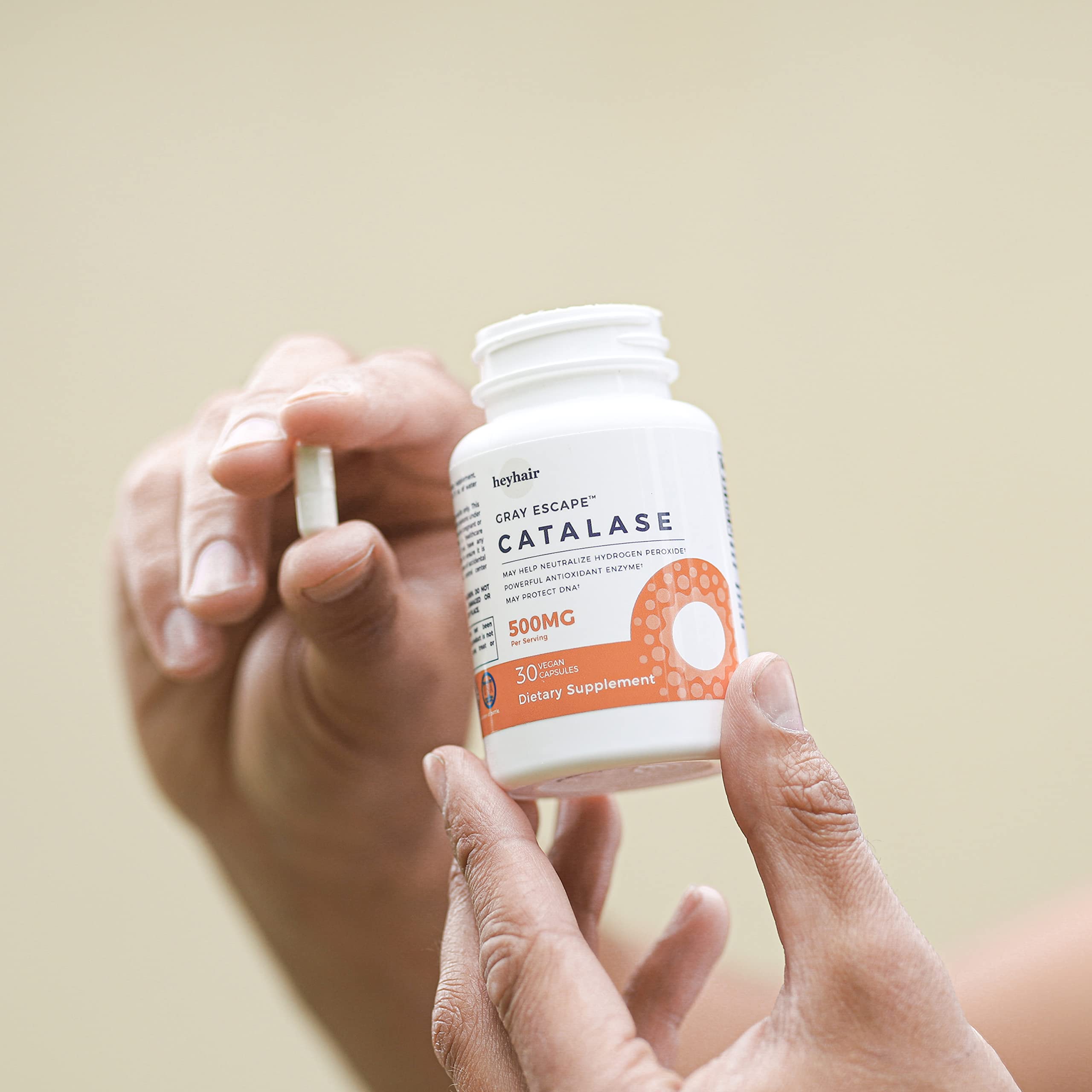 Mua heyhair Catalase Supplement - 20,000 IU Per Serving, 500mg - Ultra ...