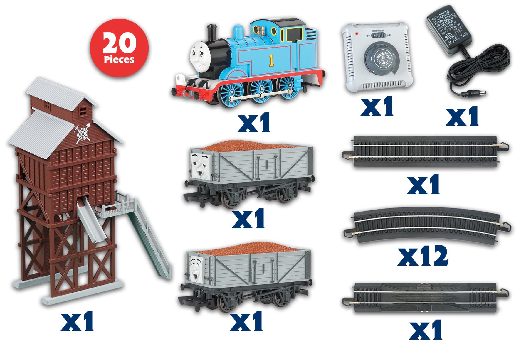 Mua Trains - Deluxe Thomas & The TROUBLESOME Trucks Freight Set - Loco ...