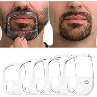 Amazon.com : 5 Sizes Set of Beard Shaping & Styling Tool ，Beard Guide Shaper Goatee Trimmer ...