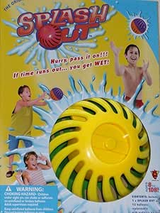 Splash Out Water Game PASS IT ON Wet Balloon Fun, Colors Vary : Toys ...