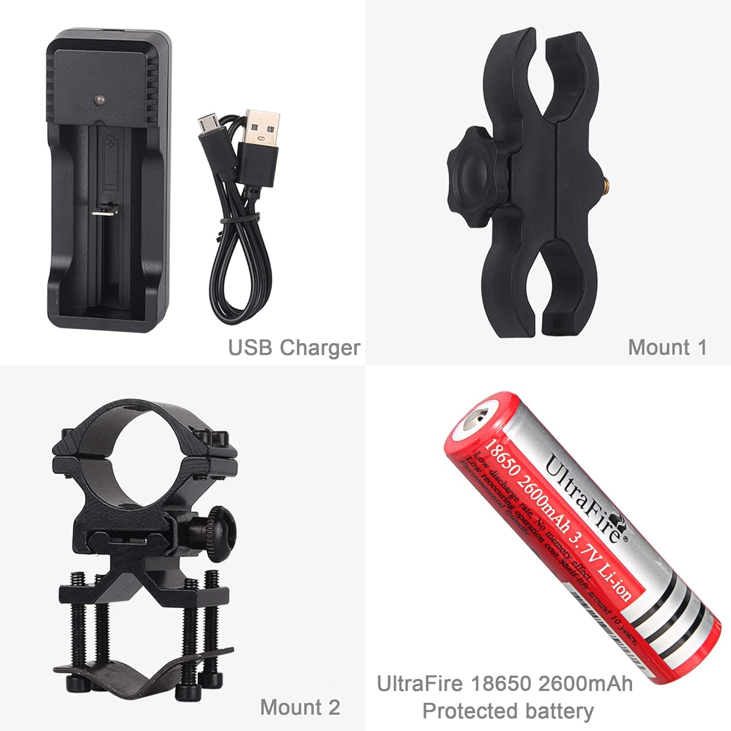 UltraFire Green Light LED Torch 525nm Super Power Single Mode Tactical ...