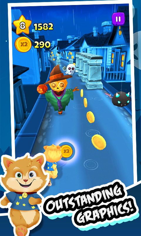 Toon Math: Endless Run and Math Games - Be a ninja and beat the monster ...