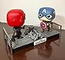 Amazon.com: Funko Pop Movie Moments: Marvel- Captain America and Red ...