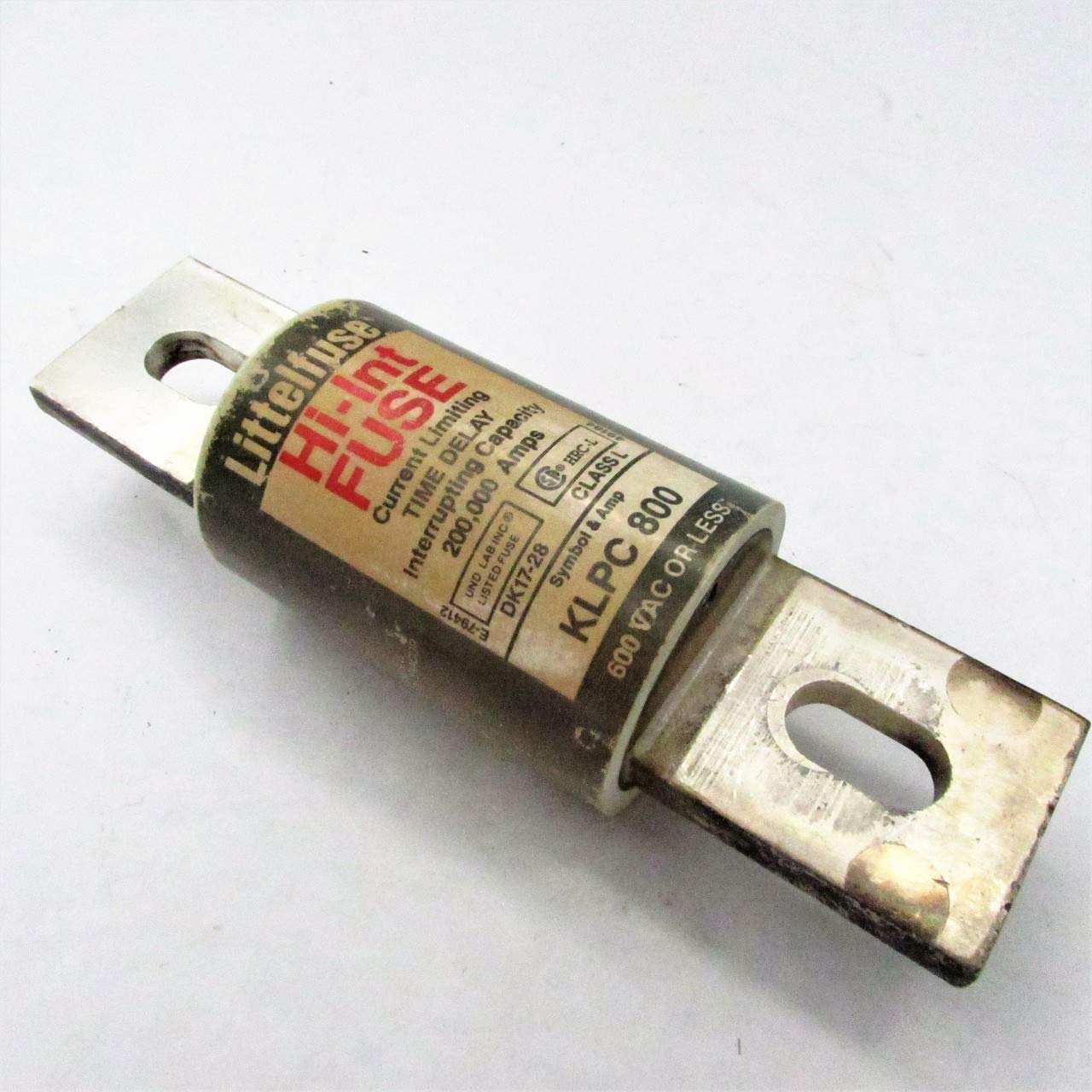 Littelfuse KLPC800.X UL Class-L Time-Delay Fuse: Amazon.com: Industrial ...