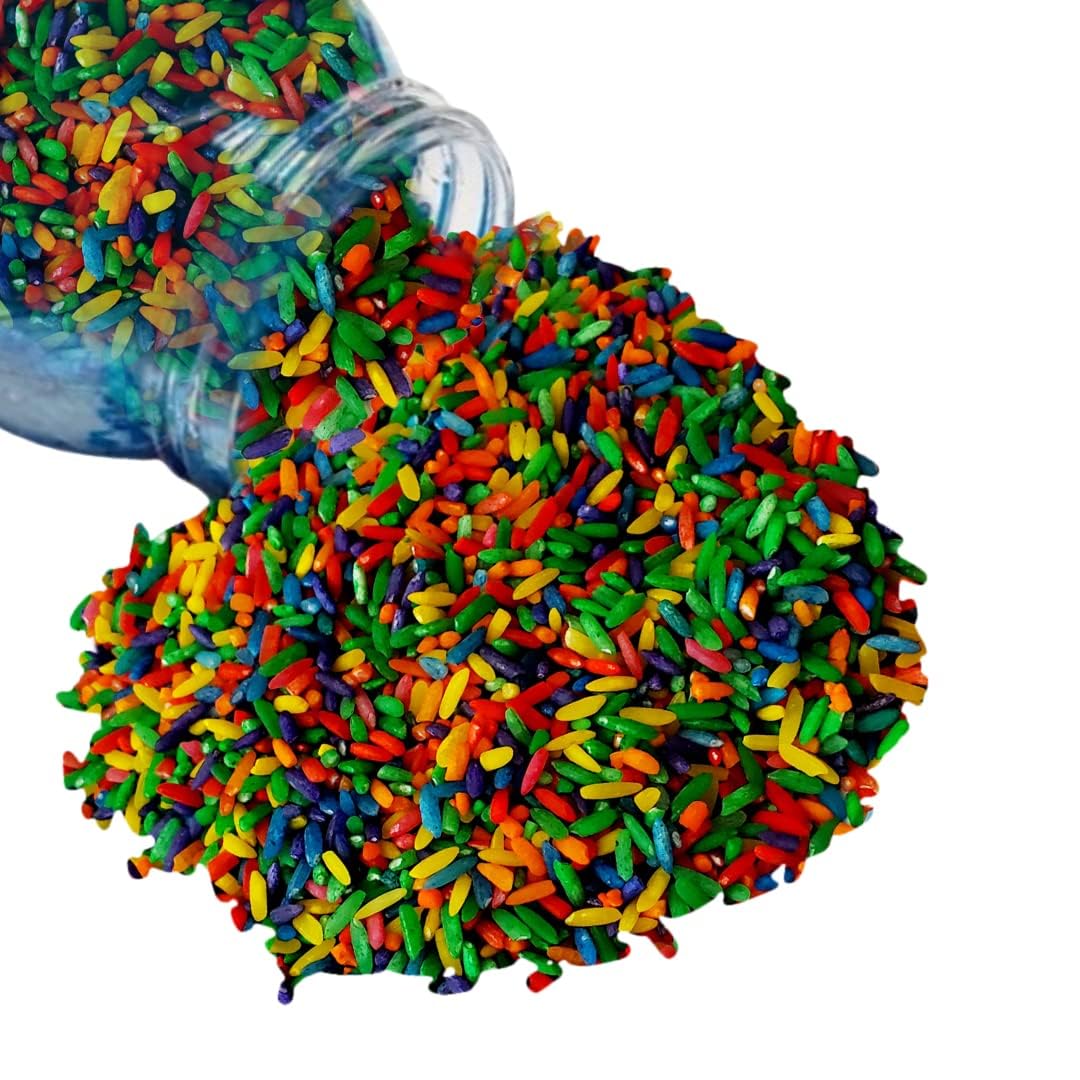 Mua | Colored Rice, Sensory Rice, Sensory Bin, Play Rice, Sensory Table ...