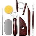 Amazon.com: LINPHCEY 8Pcs Pottery Clay Sculpting Tools Polymer Clay Tools, Wood Carving Tools ...
