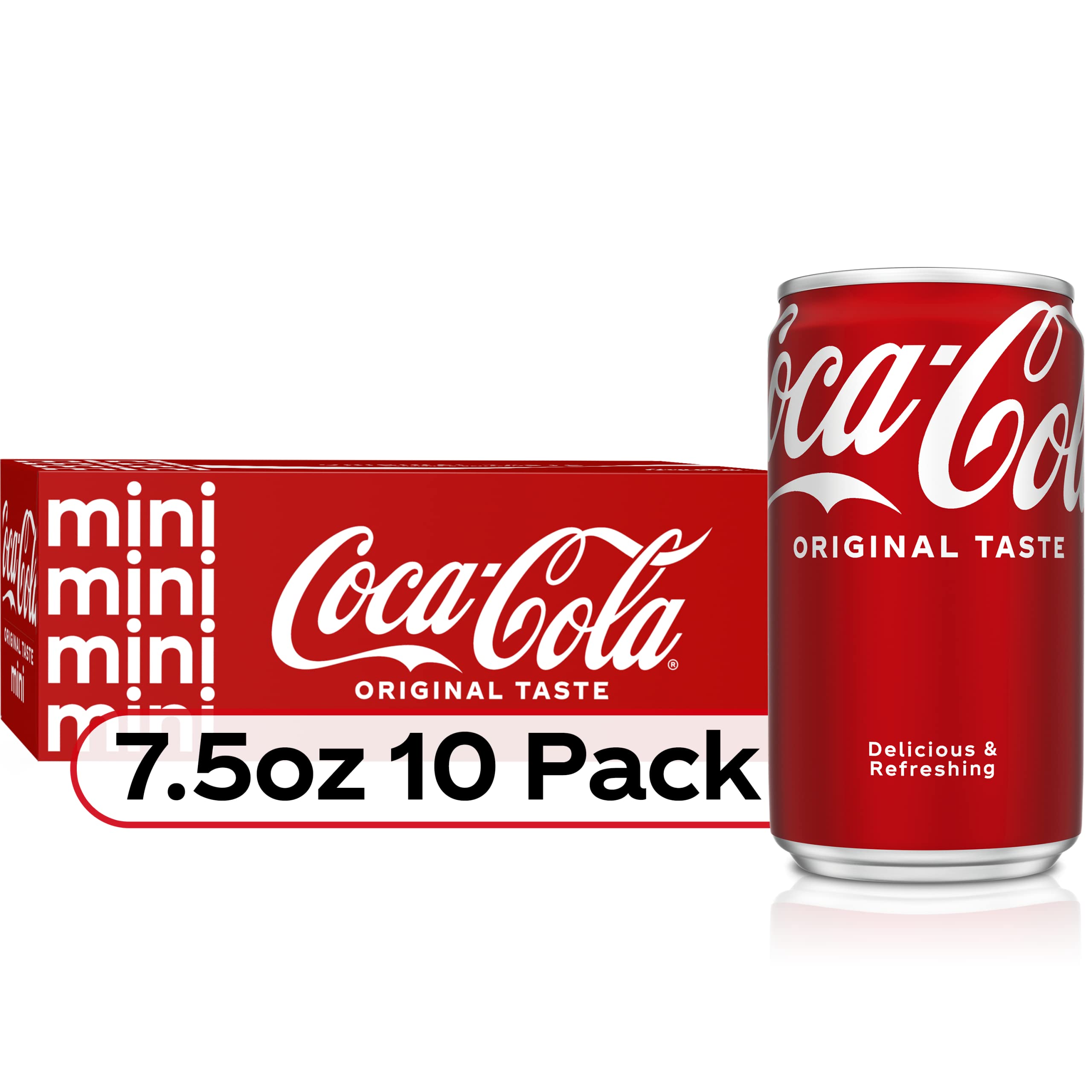 Mua Coke Mini-Can 7.5oz, 10 pack trên Amazon Mỹ chính hãng 2024 | Fado