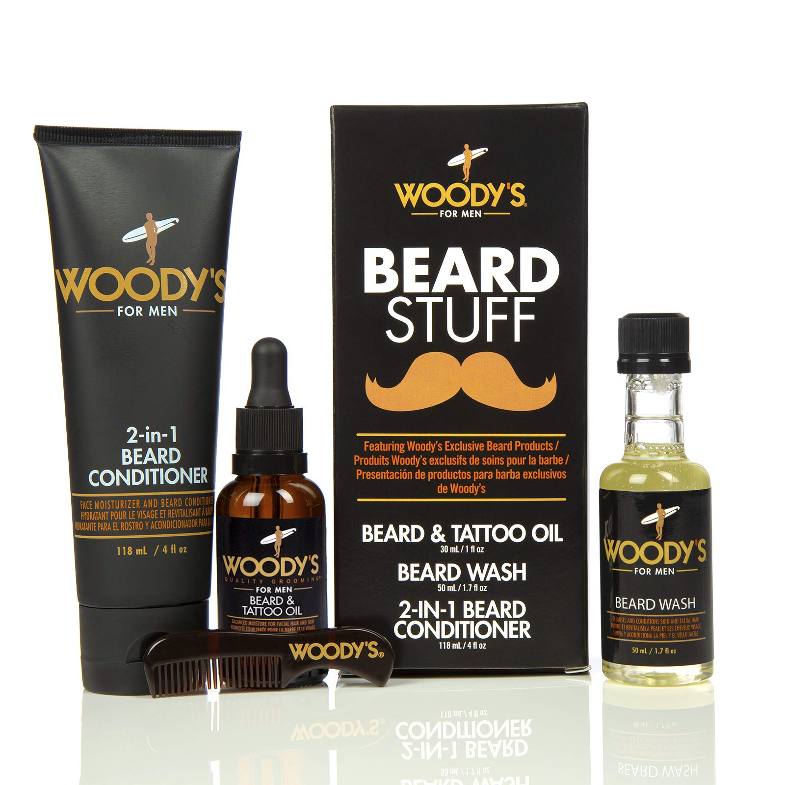 Amazon.com : Woody's Beard Balm, 2 Ounce : Beauty