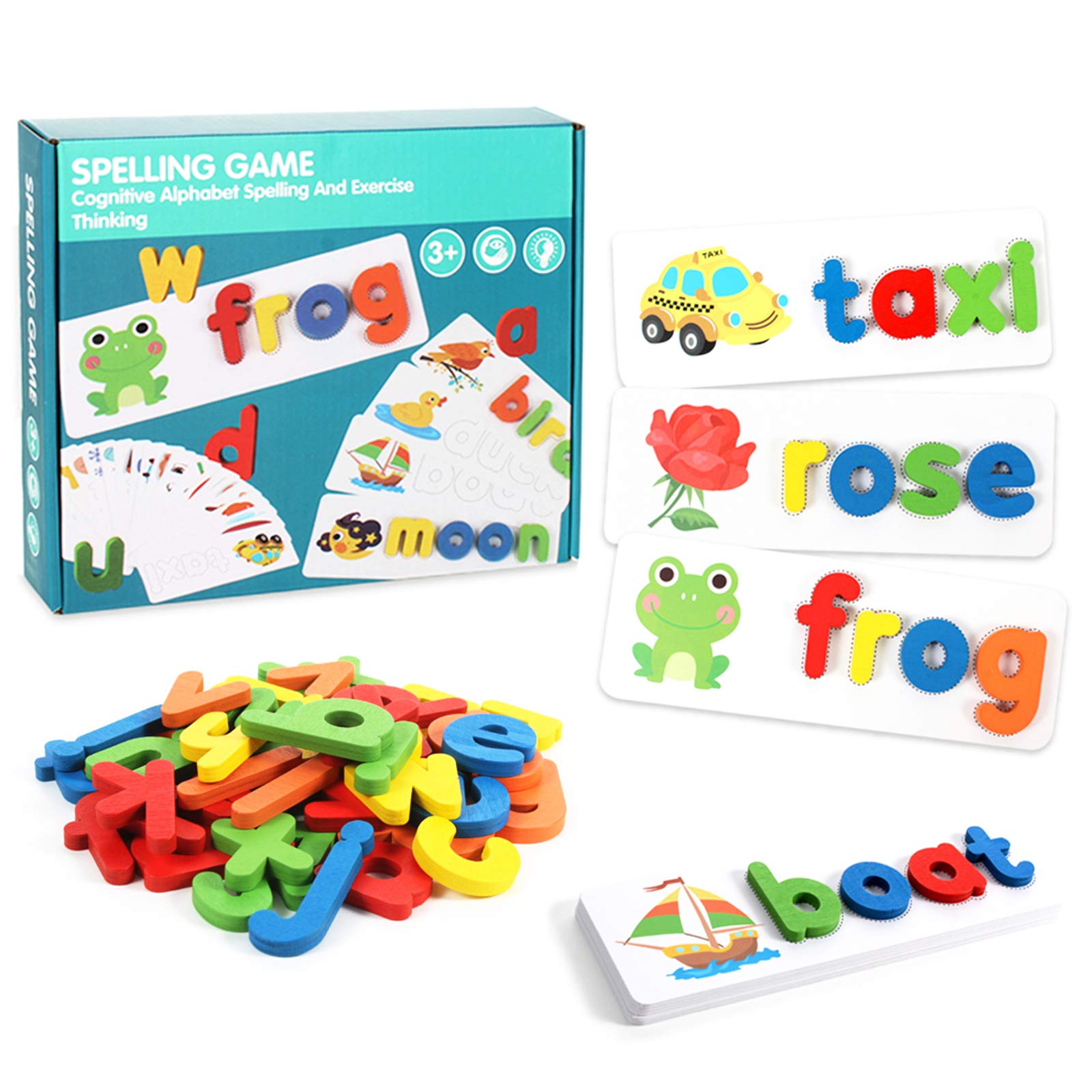 Mua Matching Letter Game, Letter Spelling and Writing Toys for ...