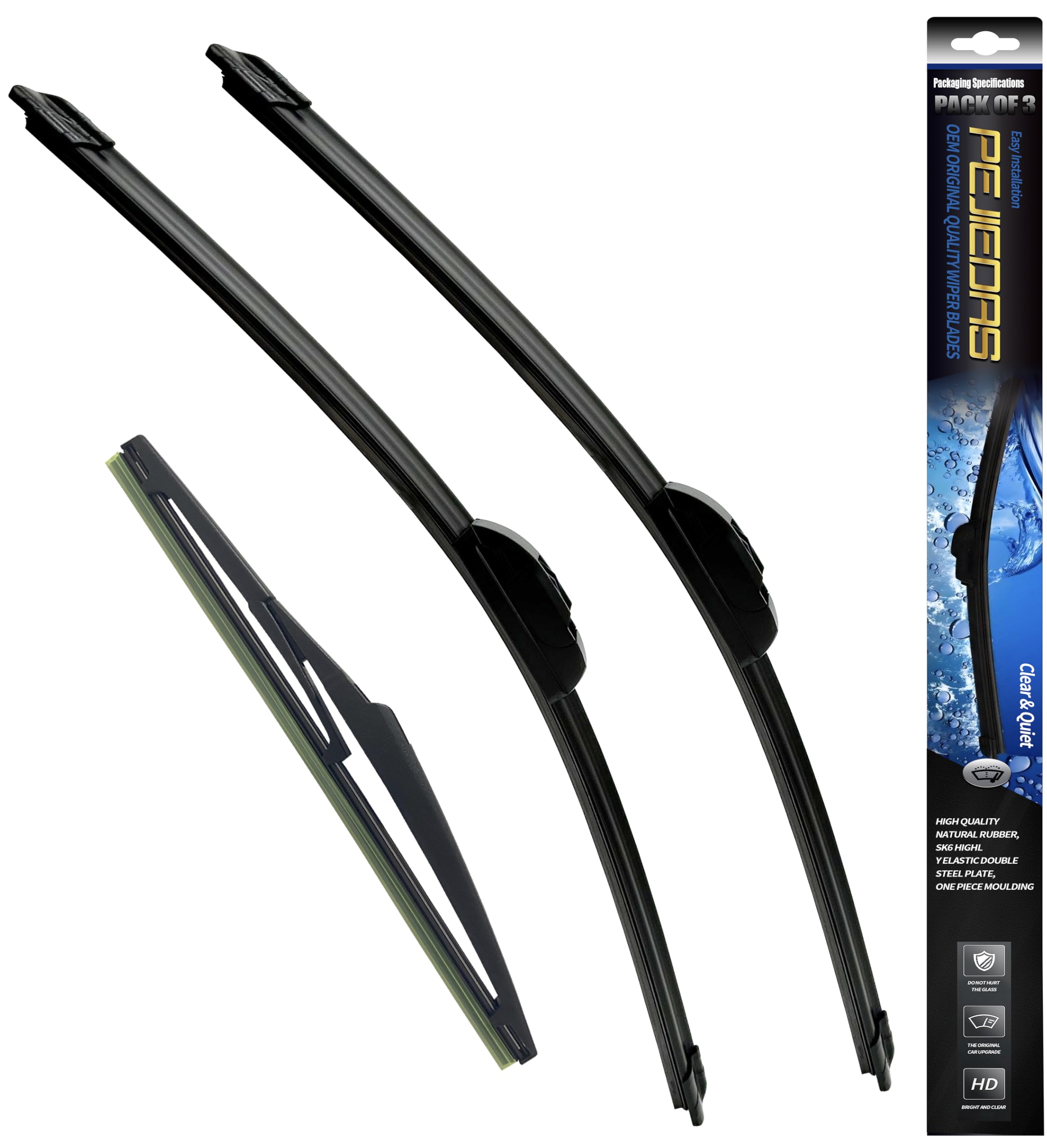 2007 Toyota Highlander Wiper Blade Size